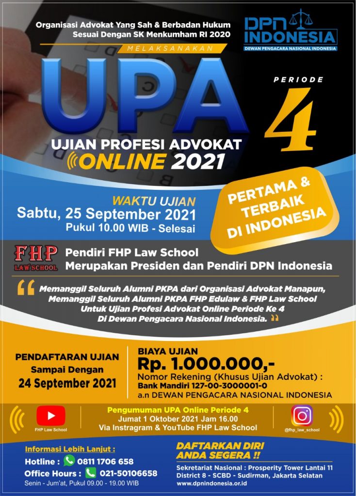 DPN INDONESIA – Dewan Pengacara Nasional Indonesia